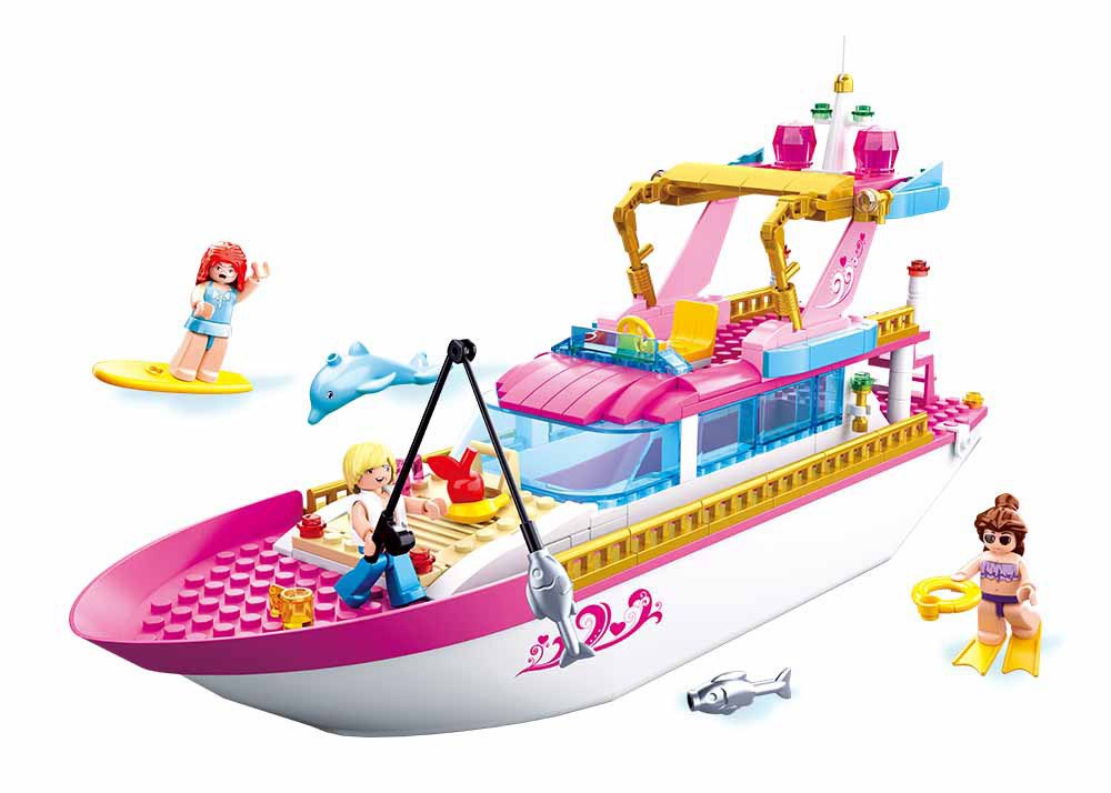 Party Boat Yacht Minifigures Lego Compatible Friends Sets