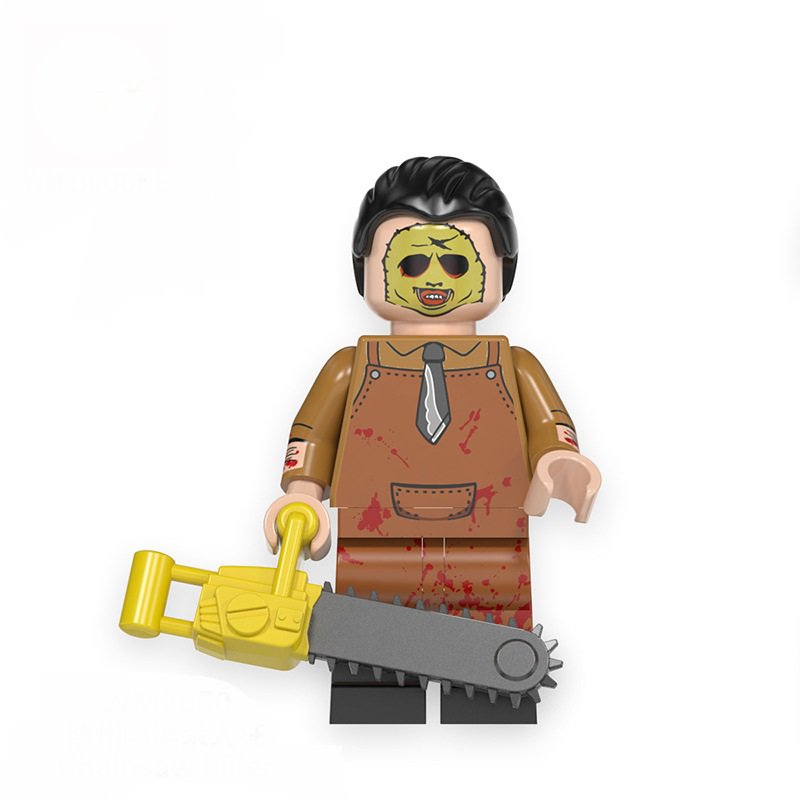 Chainsaw killer Minifigures Lego Compatible Halloween Minifigure