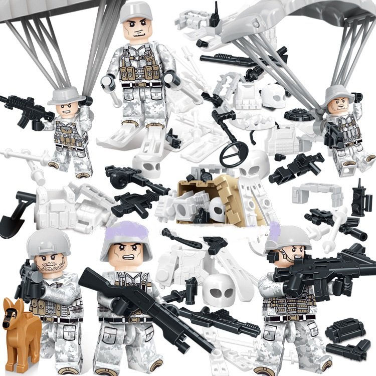 Nordic Battle German soldiers Minifigures Lego Compatible WW2 battles Sets