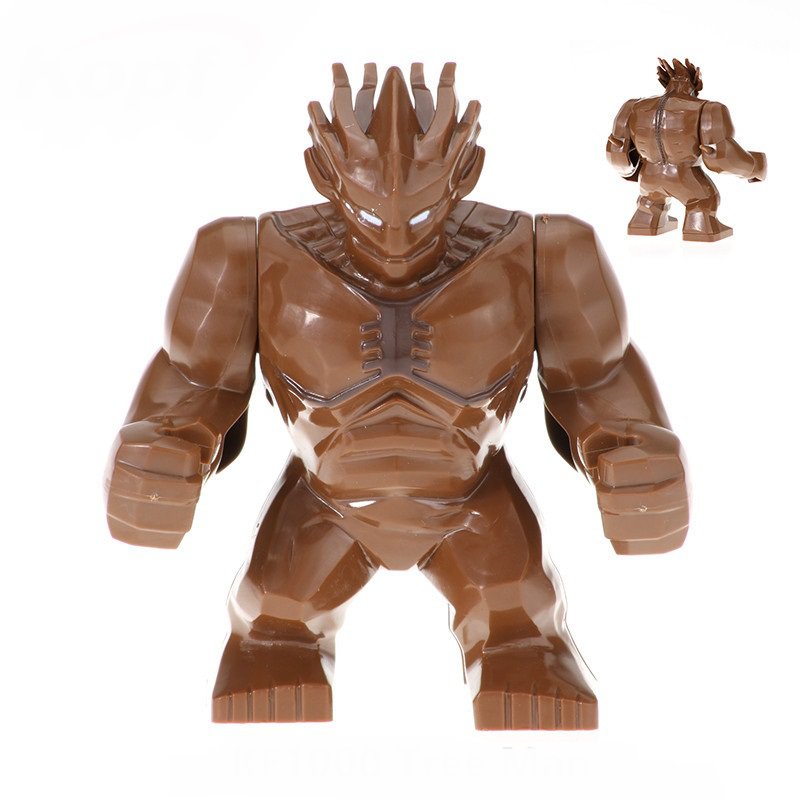 Tree Man Groot Minifigures Lego Compatible Big Super Heroes Minifigure