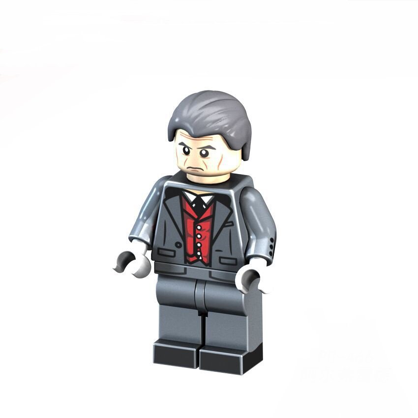 Alfred Minifigures Lego Compatible Batman Family Minifigure