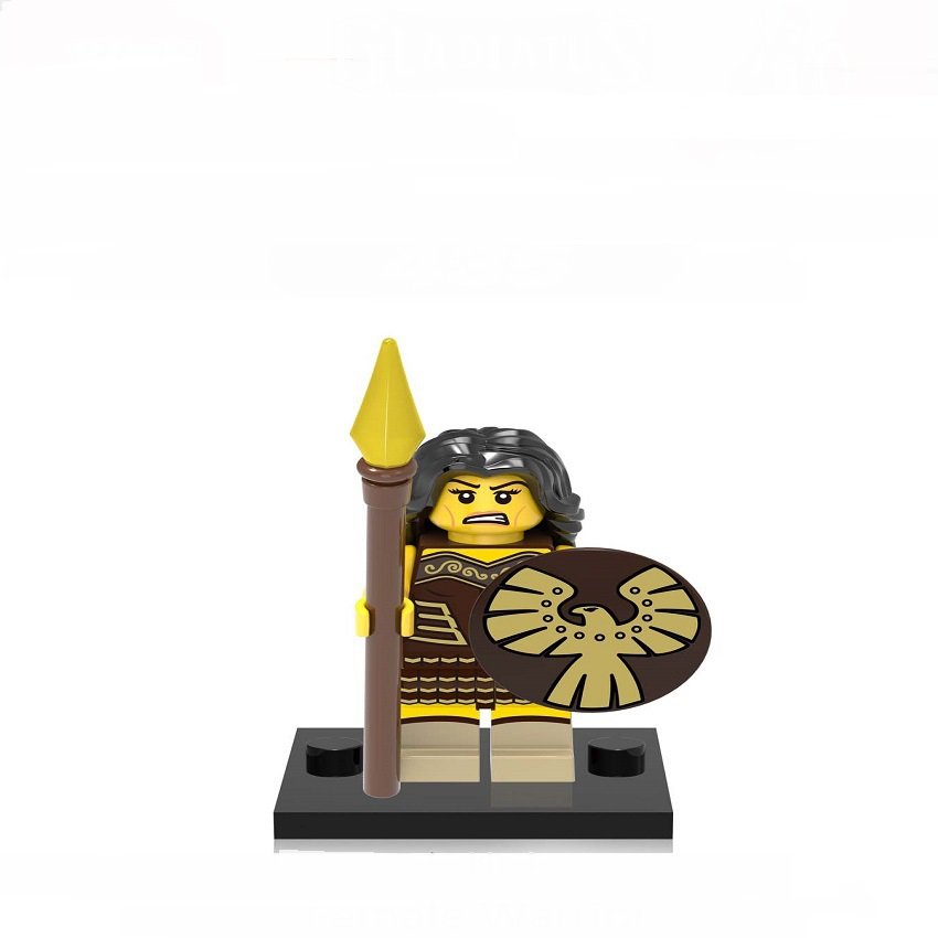 Female Warrior Minifigures Lego Compatible Medieval Knights Minifigure