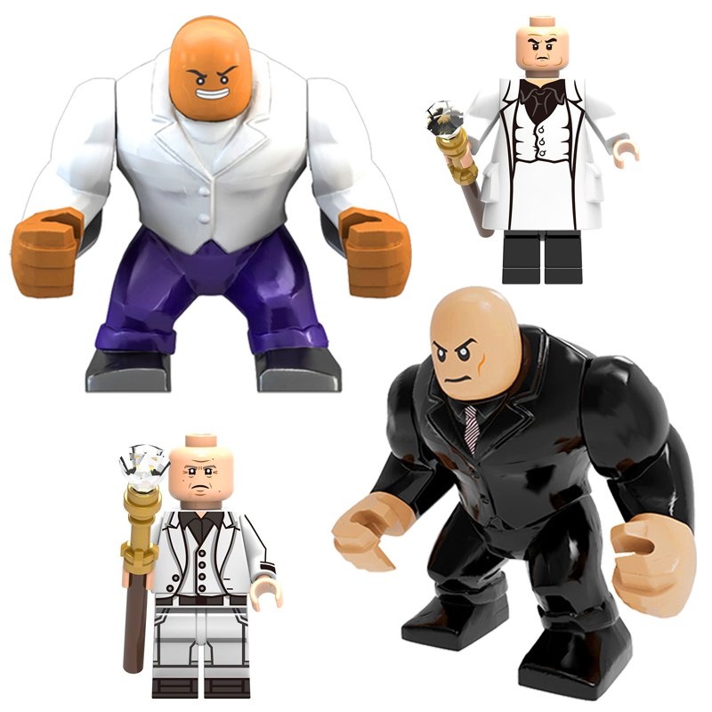 4pcs Kingpin Minifigures Lego Compatible Spider-Man Sets