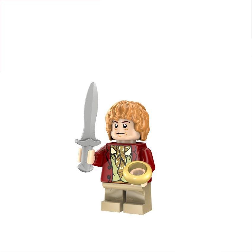 Bilbo Baggins Minifigures Lego Compatible The Hobbit Minifigure