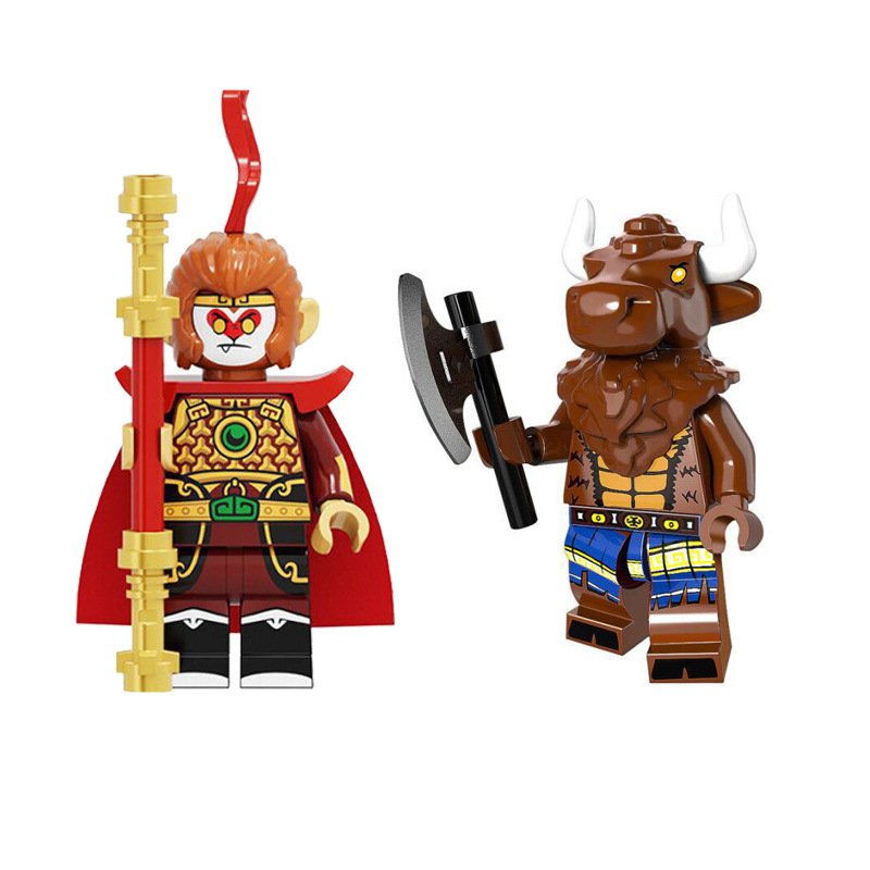 Monkey King Demon Bull King Minifigures Lego Compatible Monkie Kid Sets
