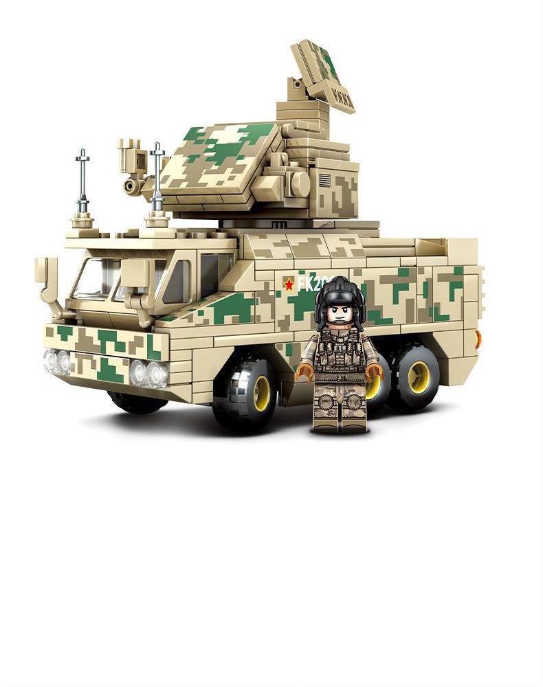 Air defense missile HQ-17 Minifigures Lego Compatible Modern military Sets