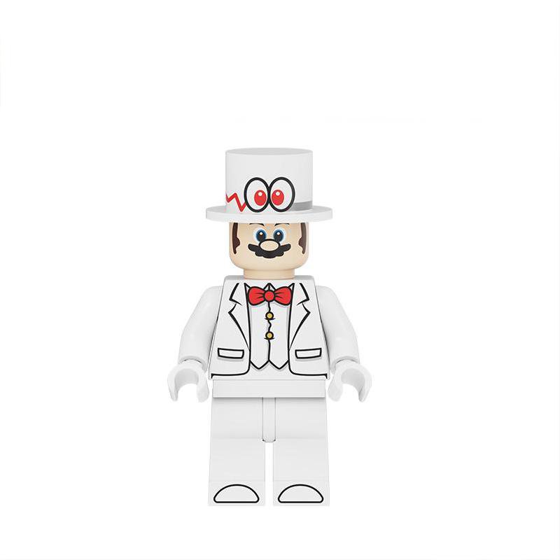 Swallowtail Mario Minifigures Lego Compatible Super Mario Bros Minifigure Swallowtail Mario Minifigures Lego Compatible Super Mario Bros Minifigure