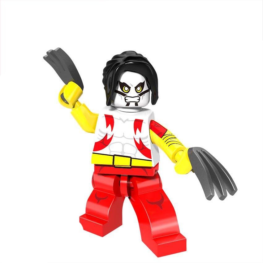 Ripclaw Minifigures Lego Compatible Mutant Minifigure