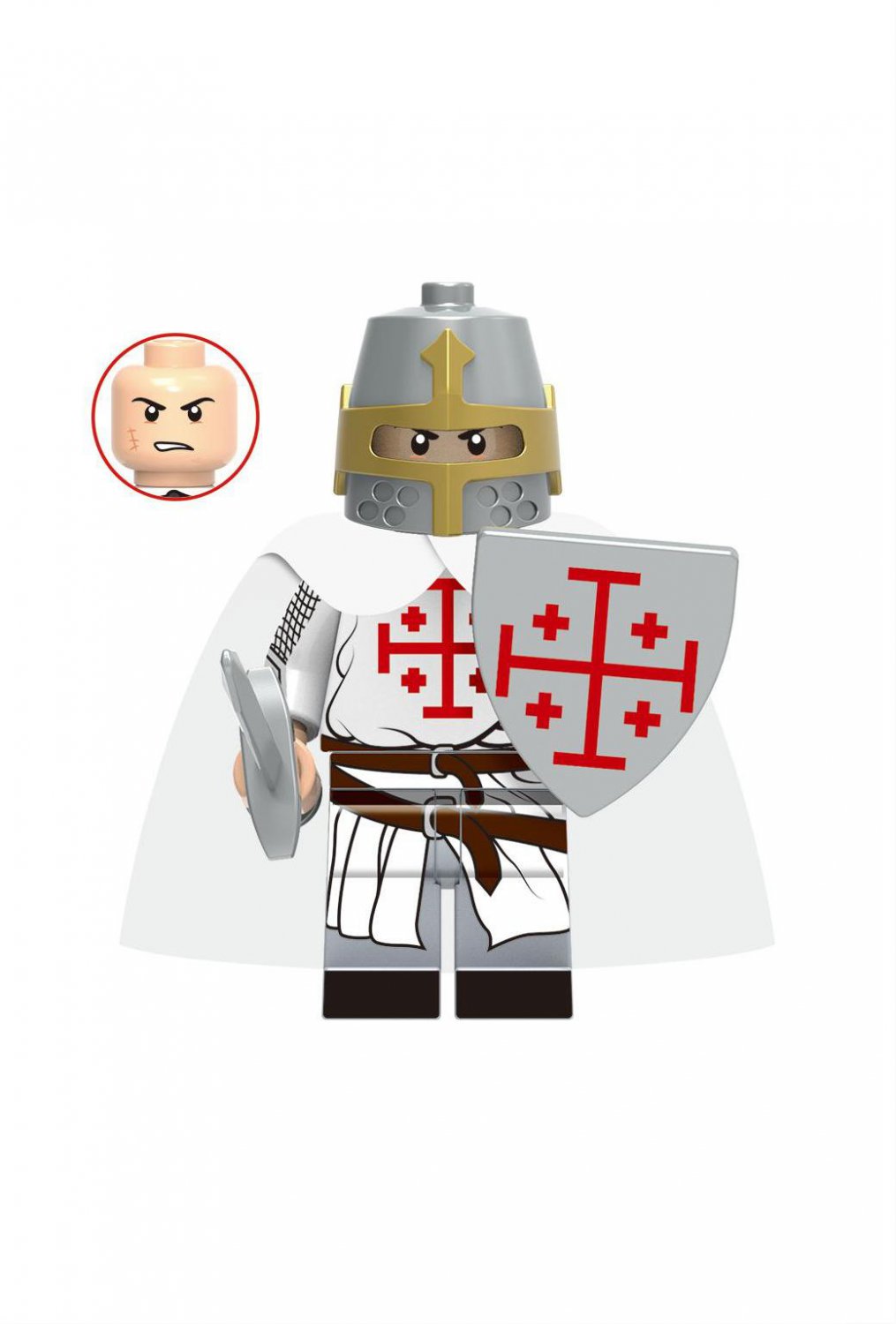 Knights of the holy sepulchre Minifigures Lego Compatible Medieval ...