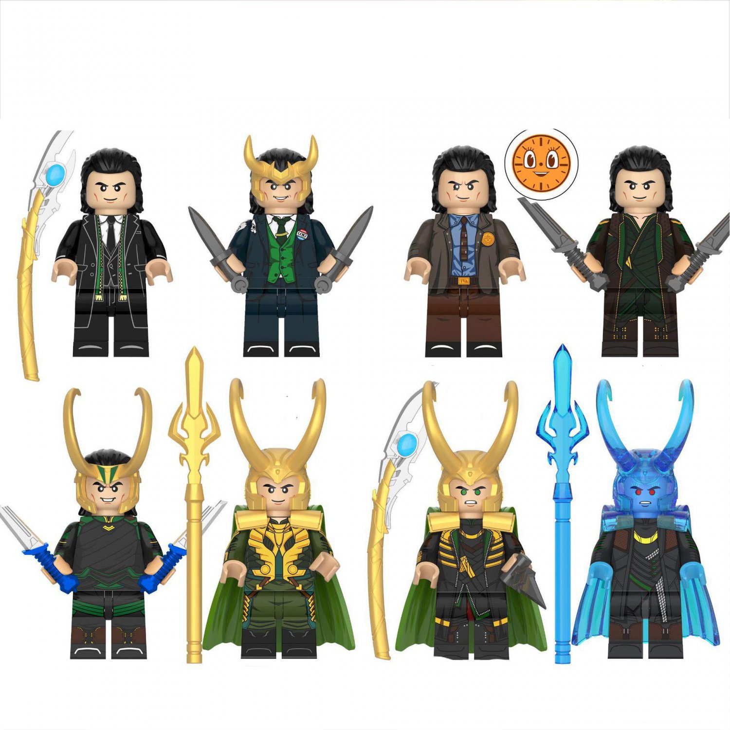 Loki Season 1 Loki Minifigures Lego Compatible The Avengers Sets