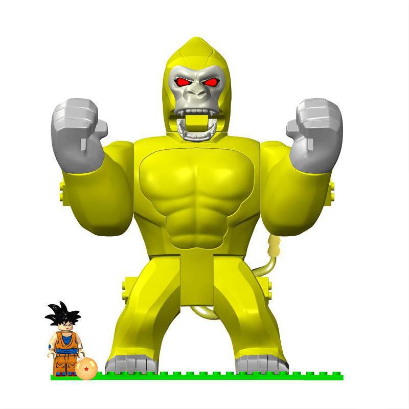 Huge Gorilla Son Goku Minifigures Lego Compatible Comic Sets
