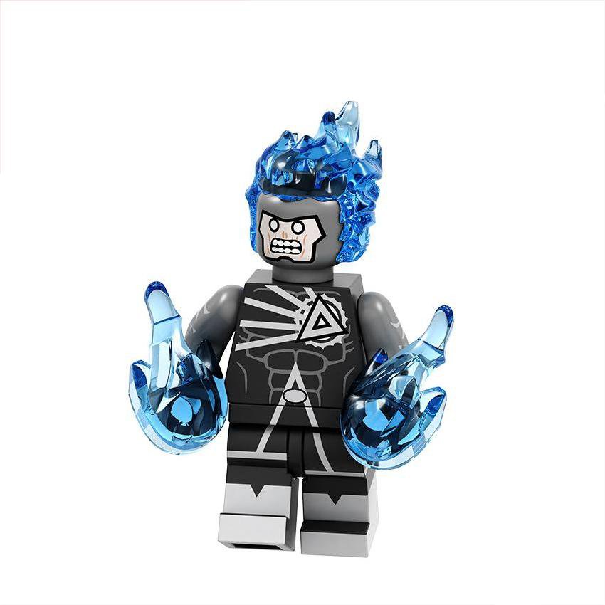 Black Deathstorm Minifigures Lego Compatible Supervillain Minifigure