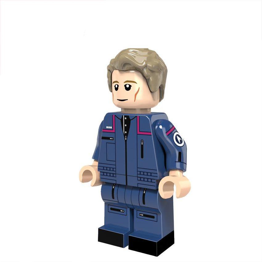 Enterprise Scotty Minifigures Lego Compatible Star Trek Minifigure