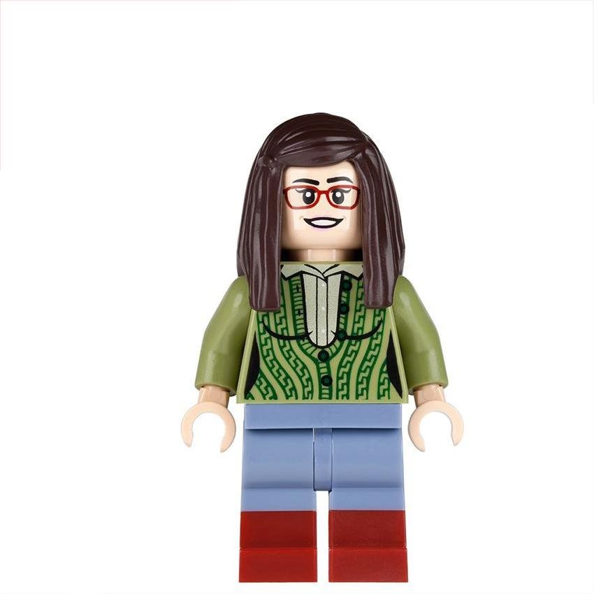 Amy TV Character Minifigures Lego Compatible The Big Bang theory Minifigure