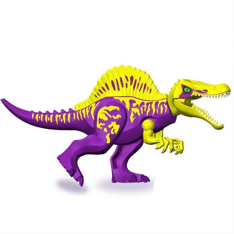 Yellow Spinosaurus aegyptiacus Stromer Minifigures Lego Compatible ...
