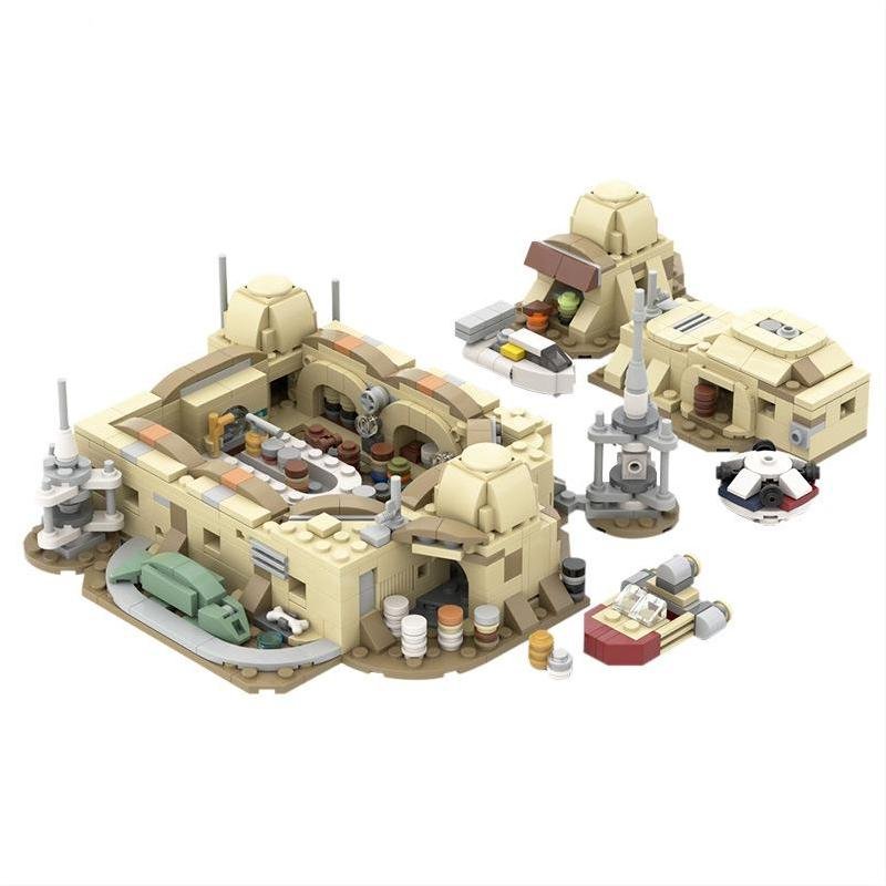Mos Eisley cantina building block Toy Lego Compatible Star Wars Set