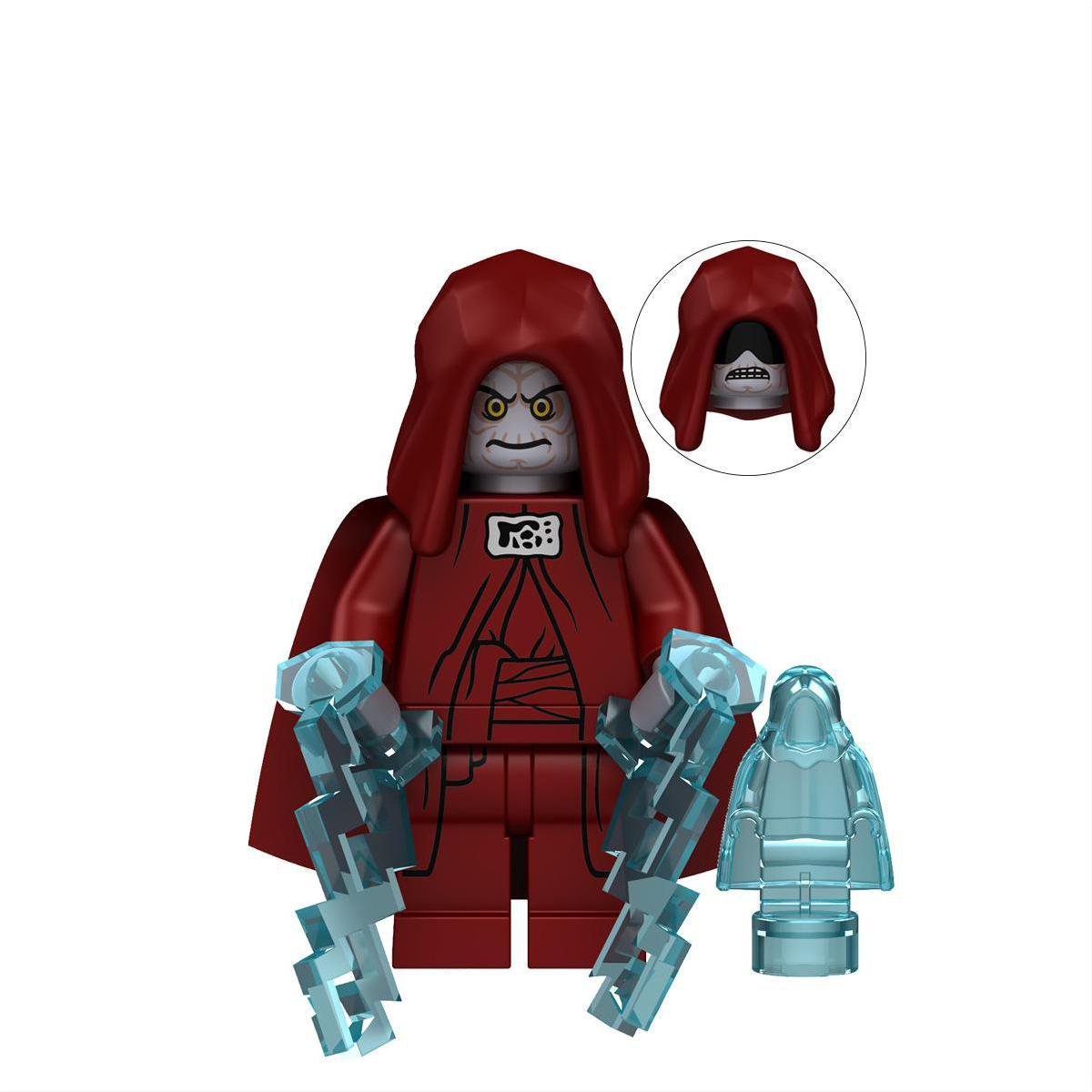 Red Sheev Palpatine Minifigures Lego Compatible Star Wars Minifigure