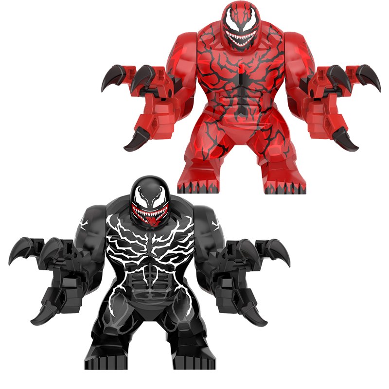 Venom 2 Venom Carnage Minifigures Lego Compatible Toy