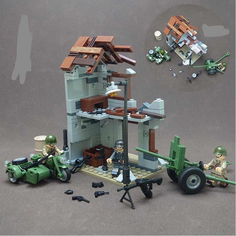 The Battle of Berlin Soviet Union Defeat German army Minifigures Lego ...