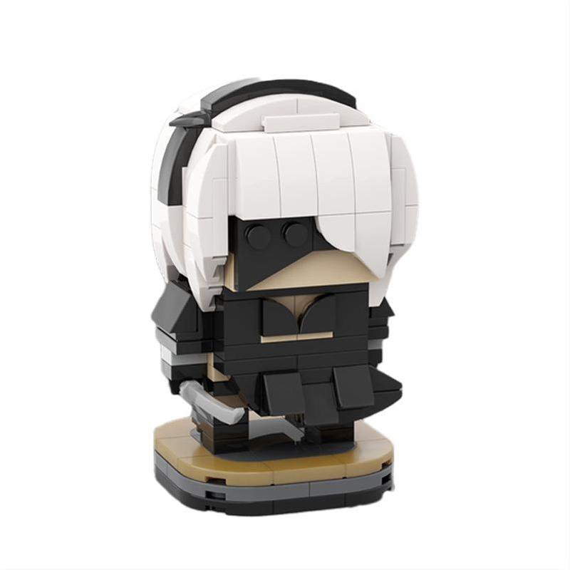NieR Automata Big head Minifigures Lego Compatible Toy