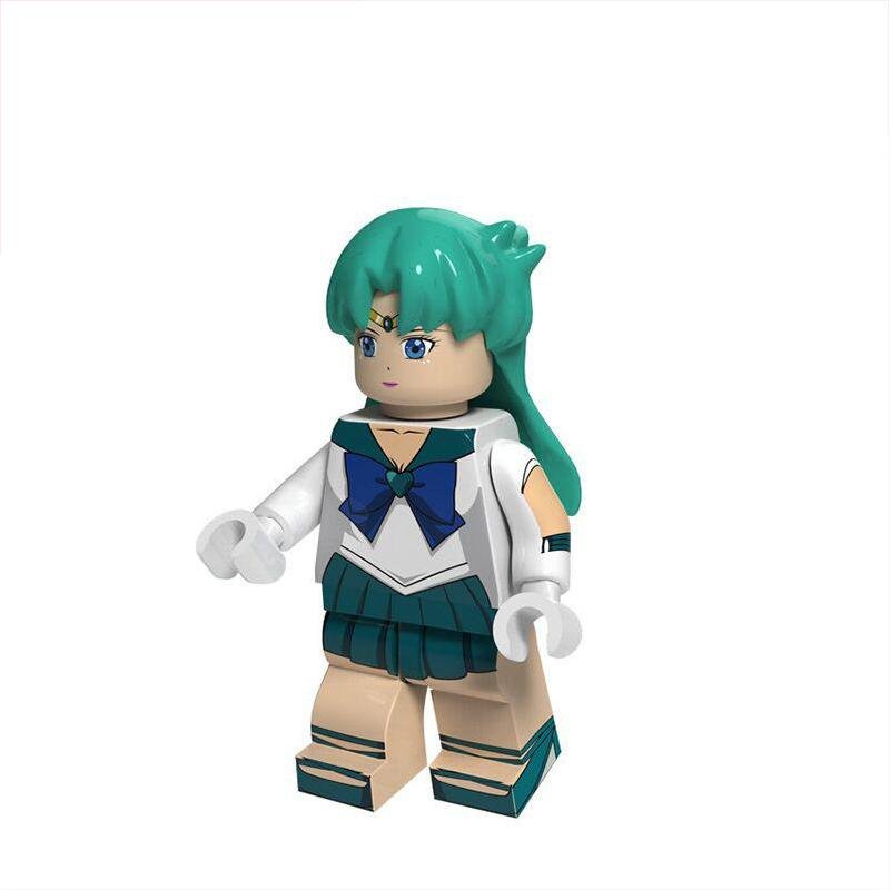 Kaiou Michiru Minifigures Lego Compatible Sailor Moon Minifigure