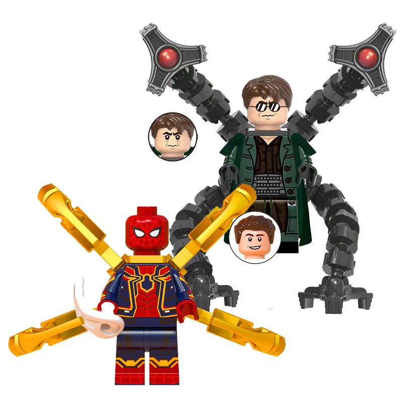 2022 Doctor Octopus Spider-Man Minifigures Lego Compatible Spider-Man ...