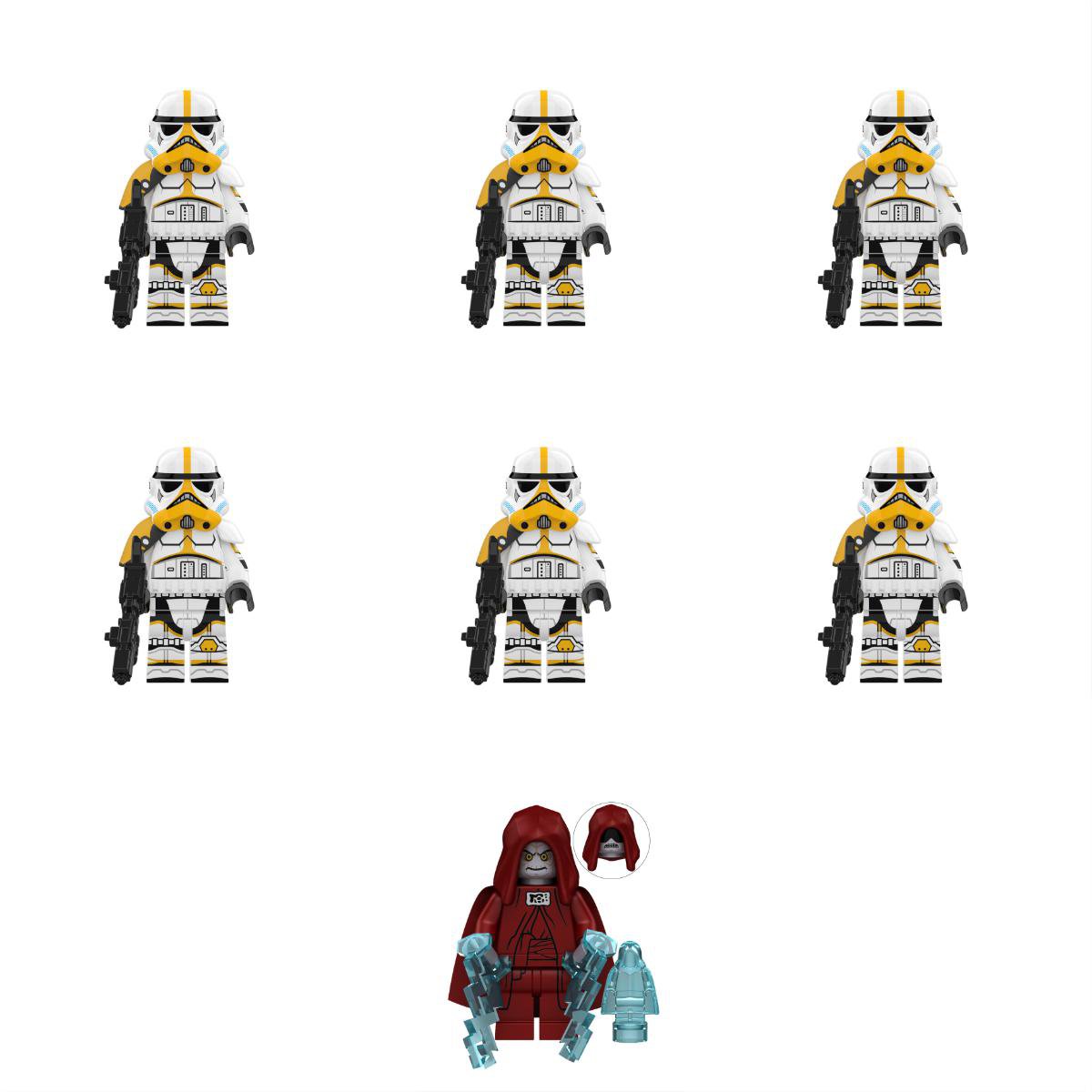 Artillery Stormtrooper Sheev Palpatine Minifigures Lego Compatible Star ...