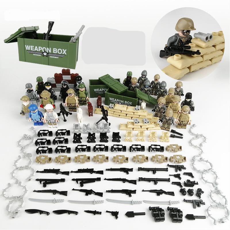 Call of Duty Army base Minifigures Lego Compatible Military Game Sets