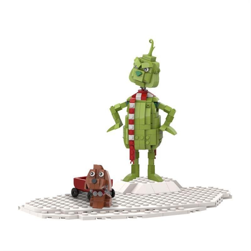 The Grinch Max Minifigures Lego Compatible Movie Minifigure