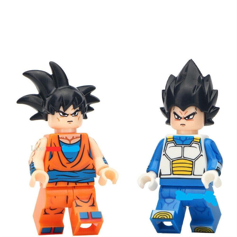Vegeta VS Son Goku Minifigures Lego Compatible Dragon Ball Z 2022