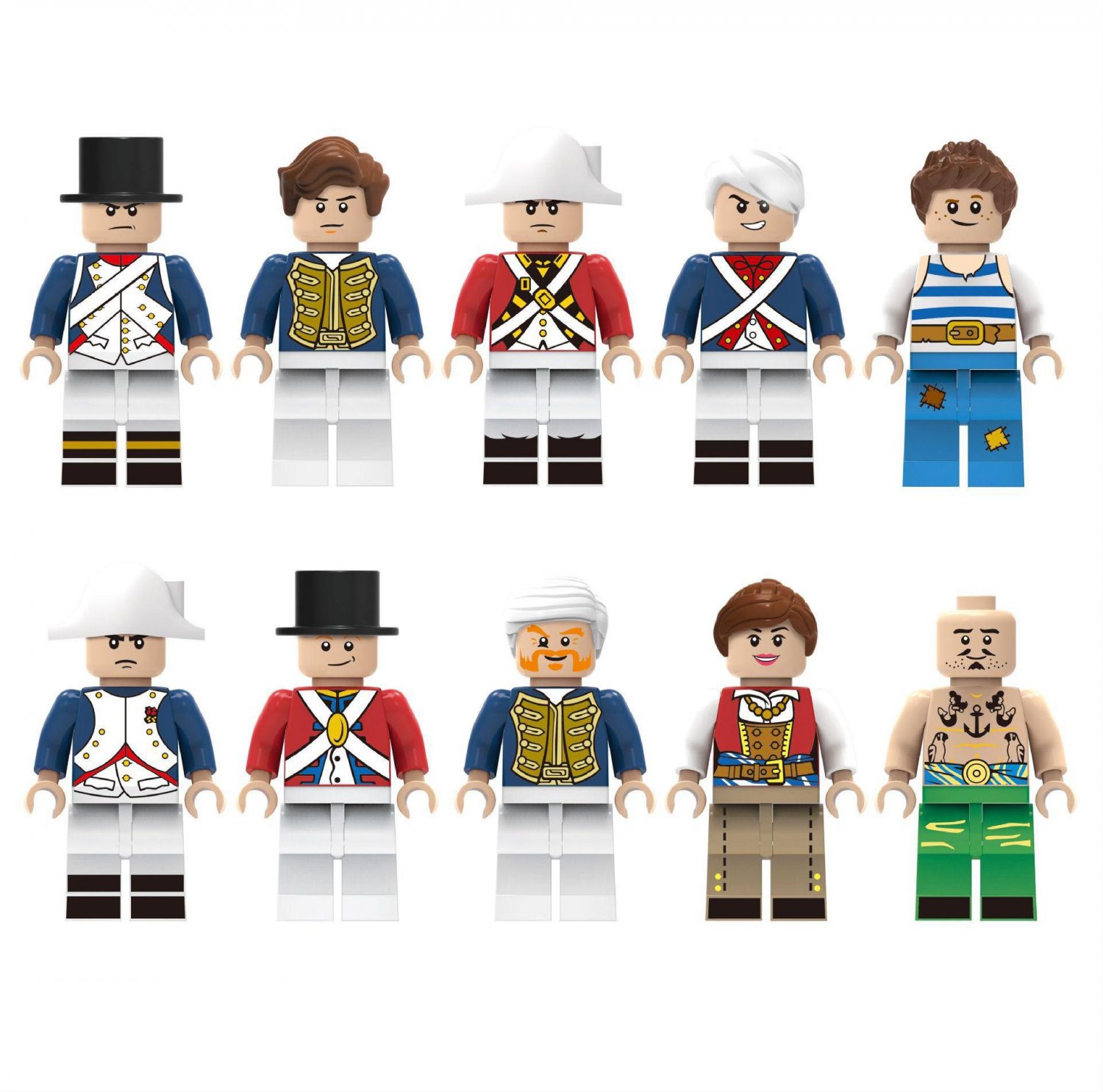 British Empire Medieval Europe Minifigures Lego Compatible Toy