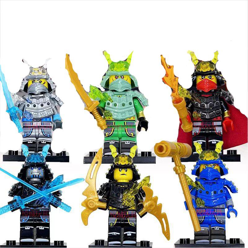 6pcs ICE Emperor army Minifigures Lego Compatible Ninjago 2022