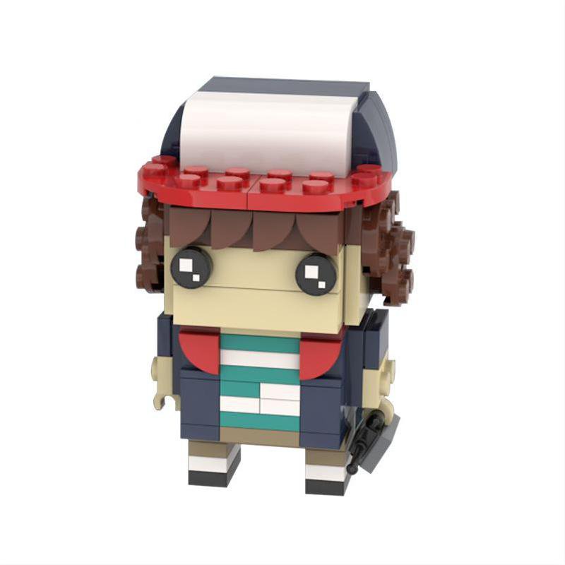 Dustin Henderson BrickHeadz Minifigures Lego Compatible Stranger Things ...