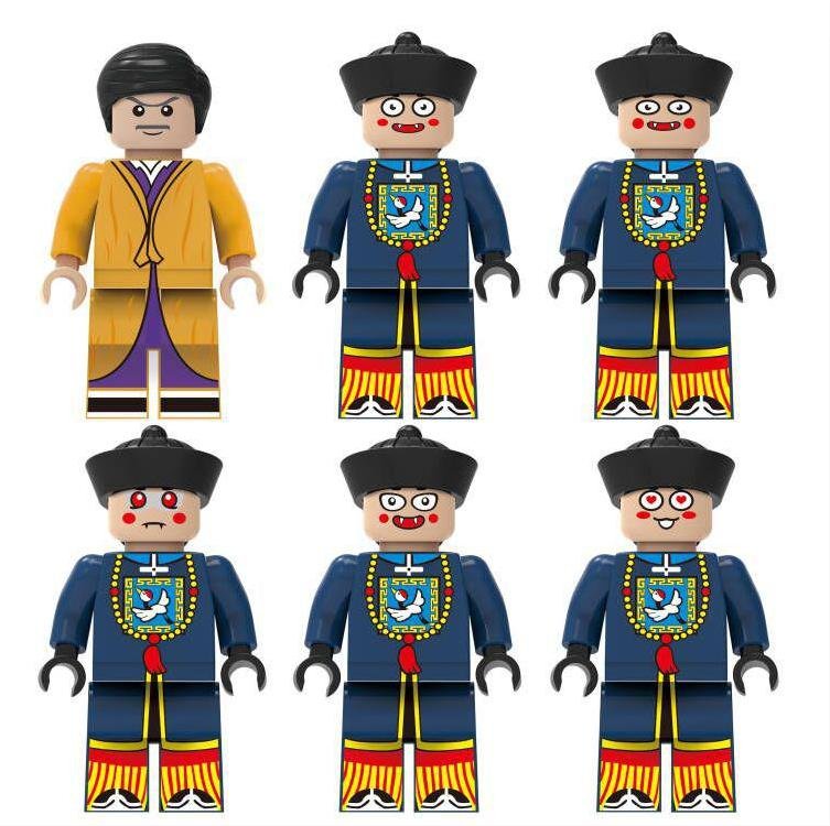 Zombie Taoist priest Minifigures Lego Compatible Hallowmas Set