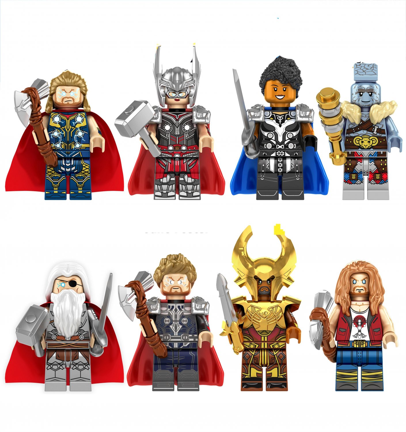 Thor Love and Thunder movie character Minifigures Lego Compatible Toy