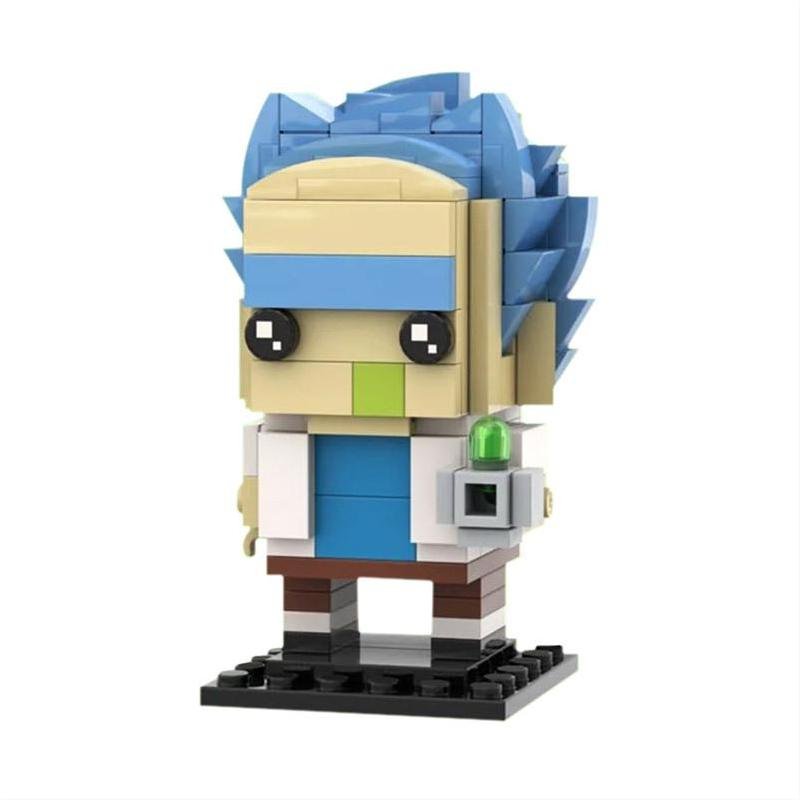 Rick Sanchez Minifigures Lego Compatible Rick and Morty Minifigure