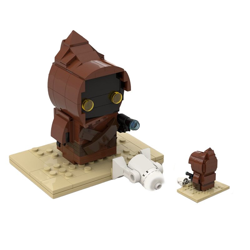 Jawas BrickHeadz Minifigures Lego Compatible Star Wars Minifigure