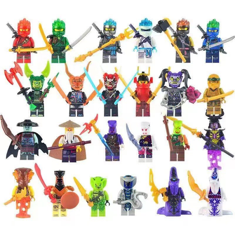 Ultra Violet Pythor The Overlord Chokun Minifigures Lego Compatible ...