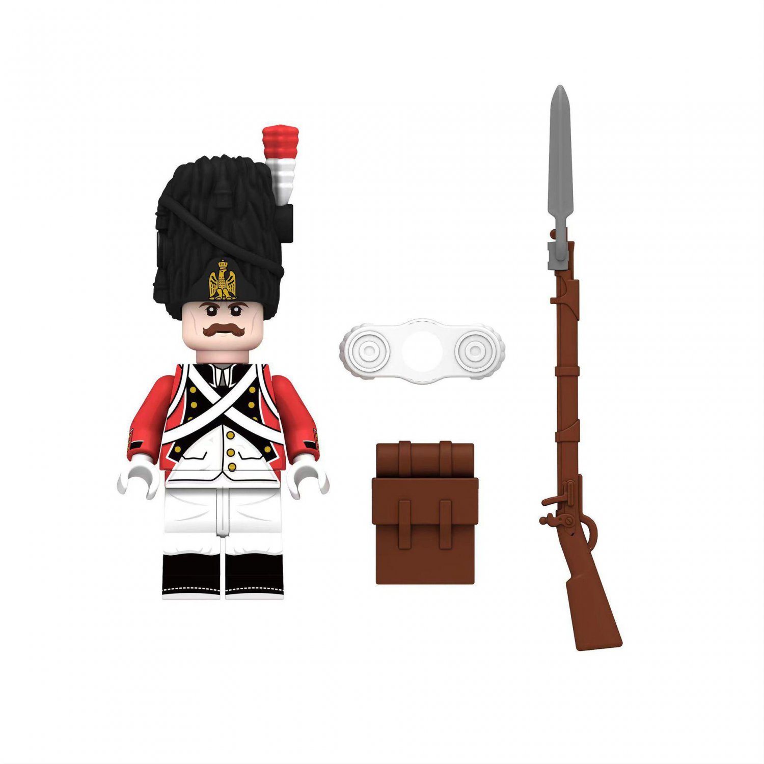 Swiss Grenadier Minifigures Lego Compatible European War Minifigure