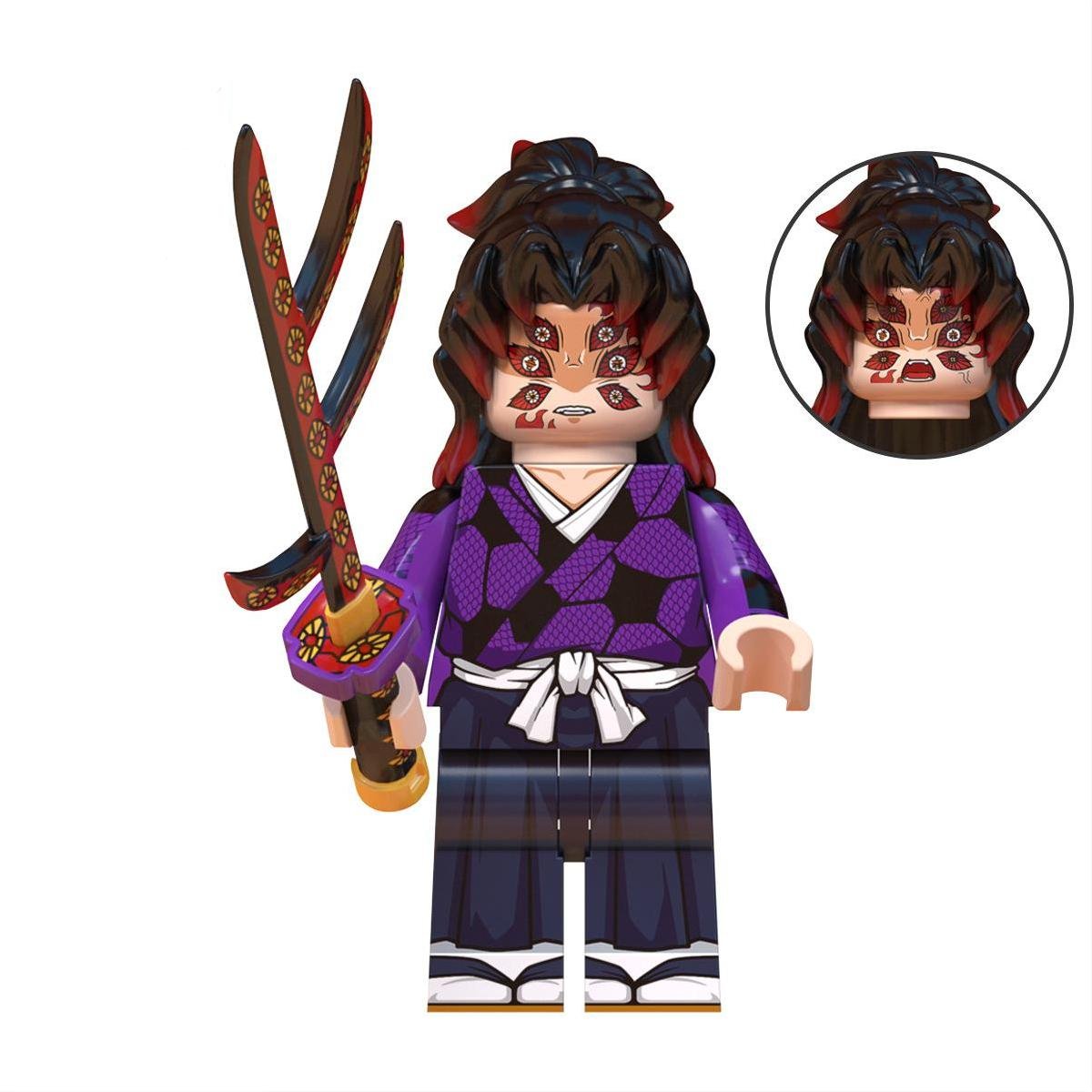 Kokushibo Minifigures Lego Compatible Demon Slayer Minifigure