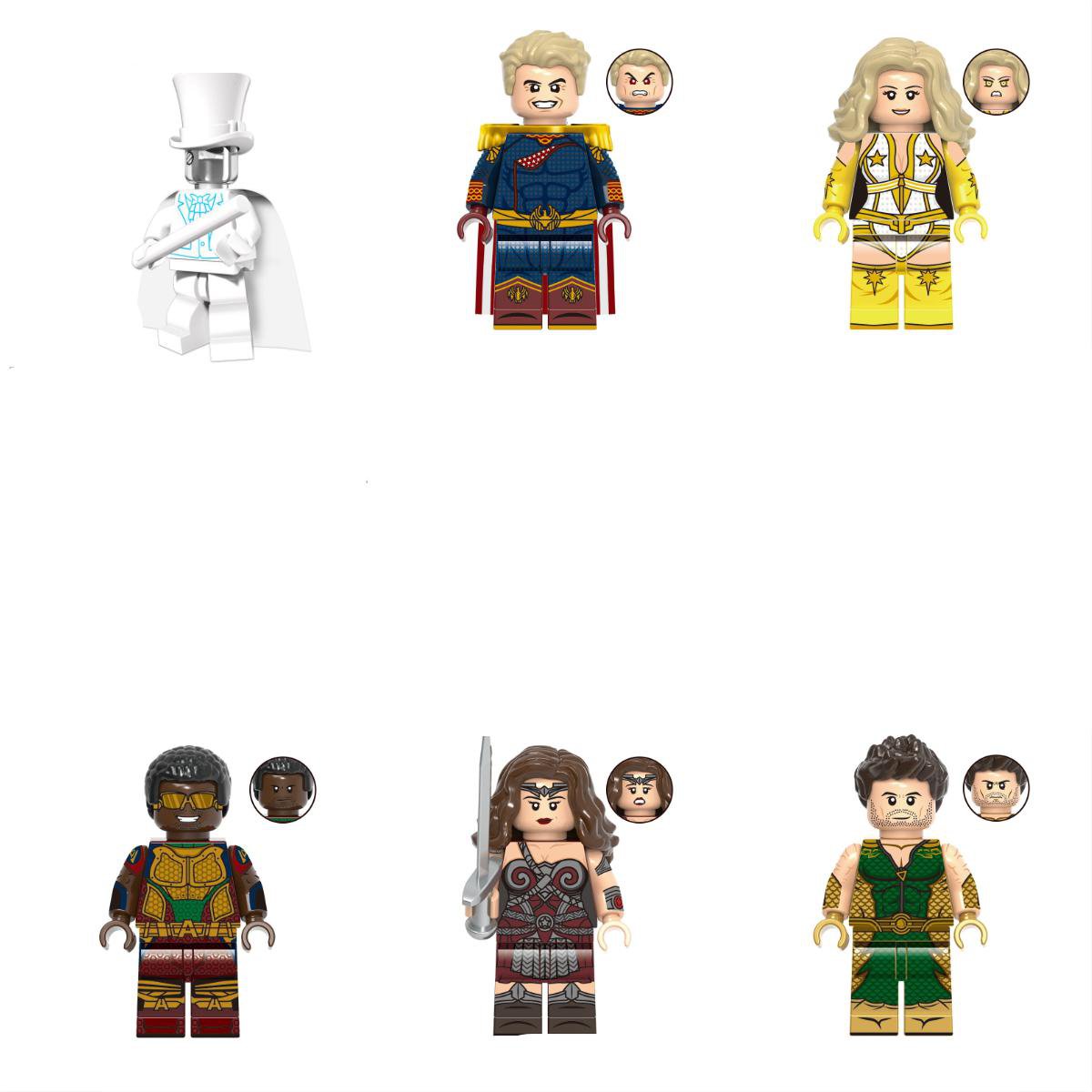 The Boys Season 3 Character Minifigures Lego Compatible Super Heroes Sets