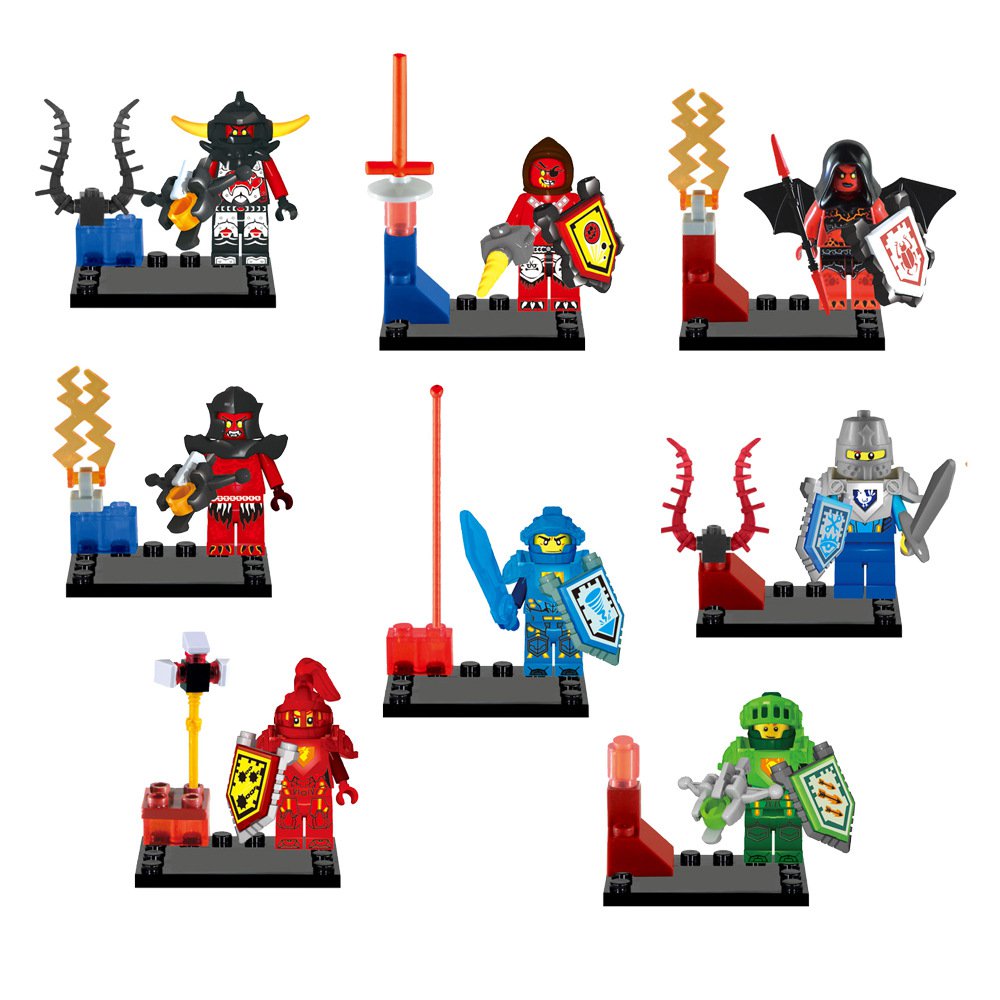 Jestro Lavaria Aaron Fox Clay Moorington Minifigures Lego Compatible ...