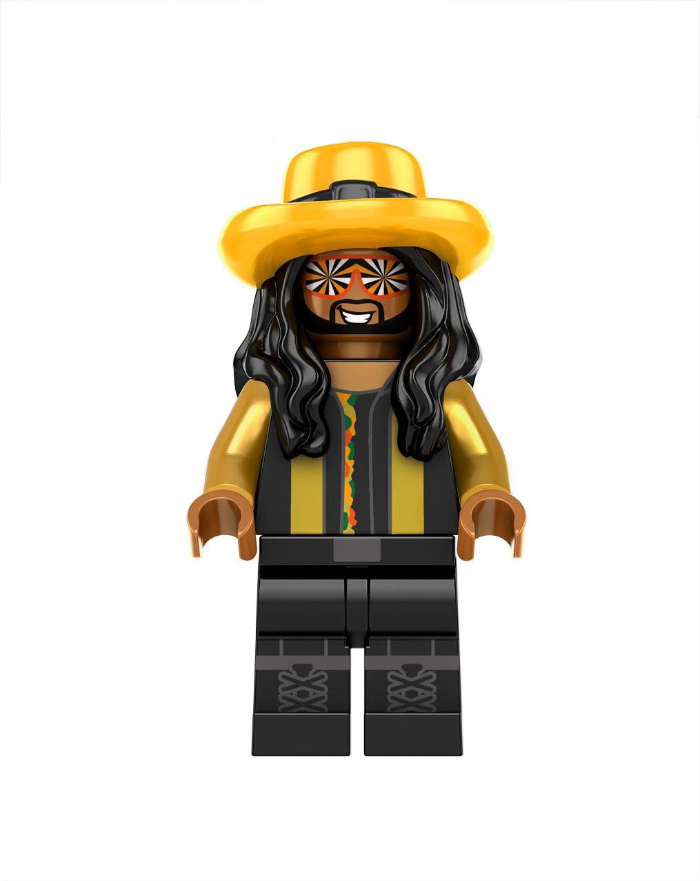 Randy Savage Minifigures Lego Compatible Tumble Minifigure