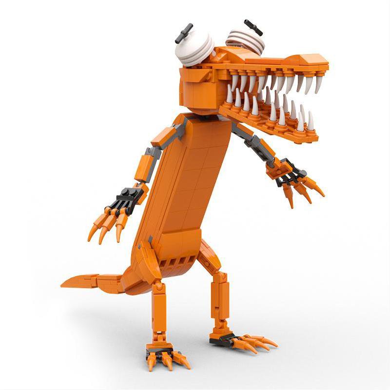 Purple Monster Minifigures Lego Compatible Minifigure