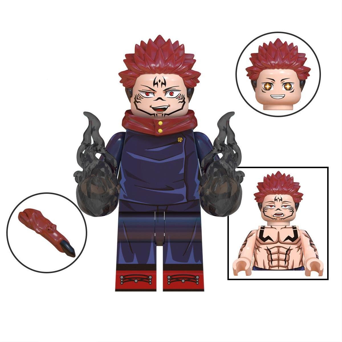 Itadori Yuji Minifigures Lego Compatible Jujutsu Kaisen Minifigure