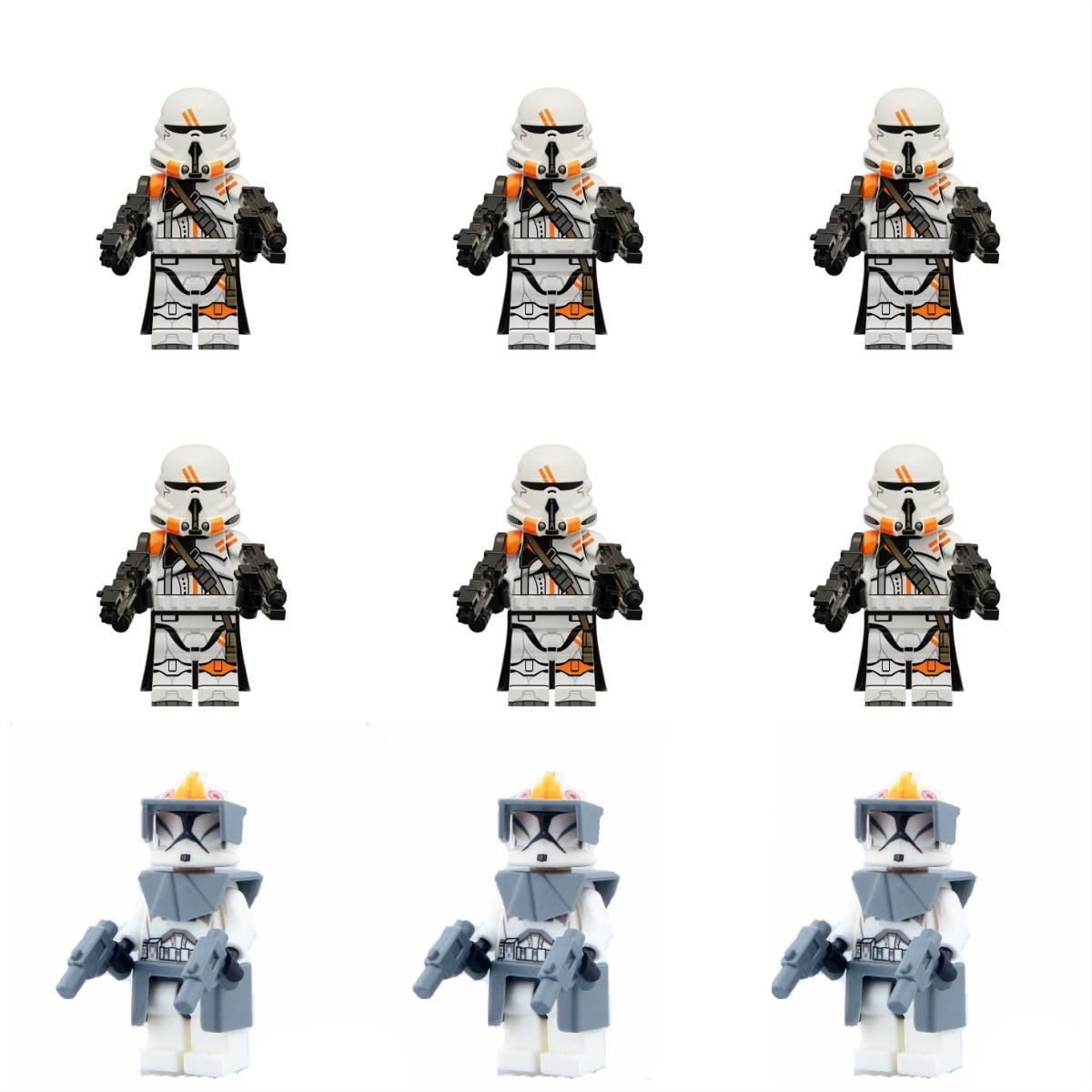 The Clone Wars Utapau Airborne Trooper Minifigures Lego Compatible Star ...