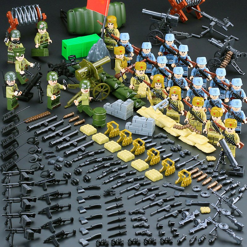 Korea War Battle of Triangle Hill Minifigures Lego Compatible Modern ...