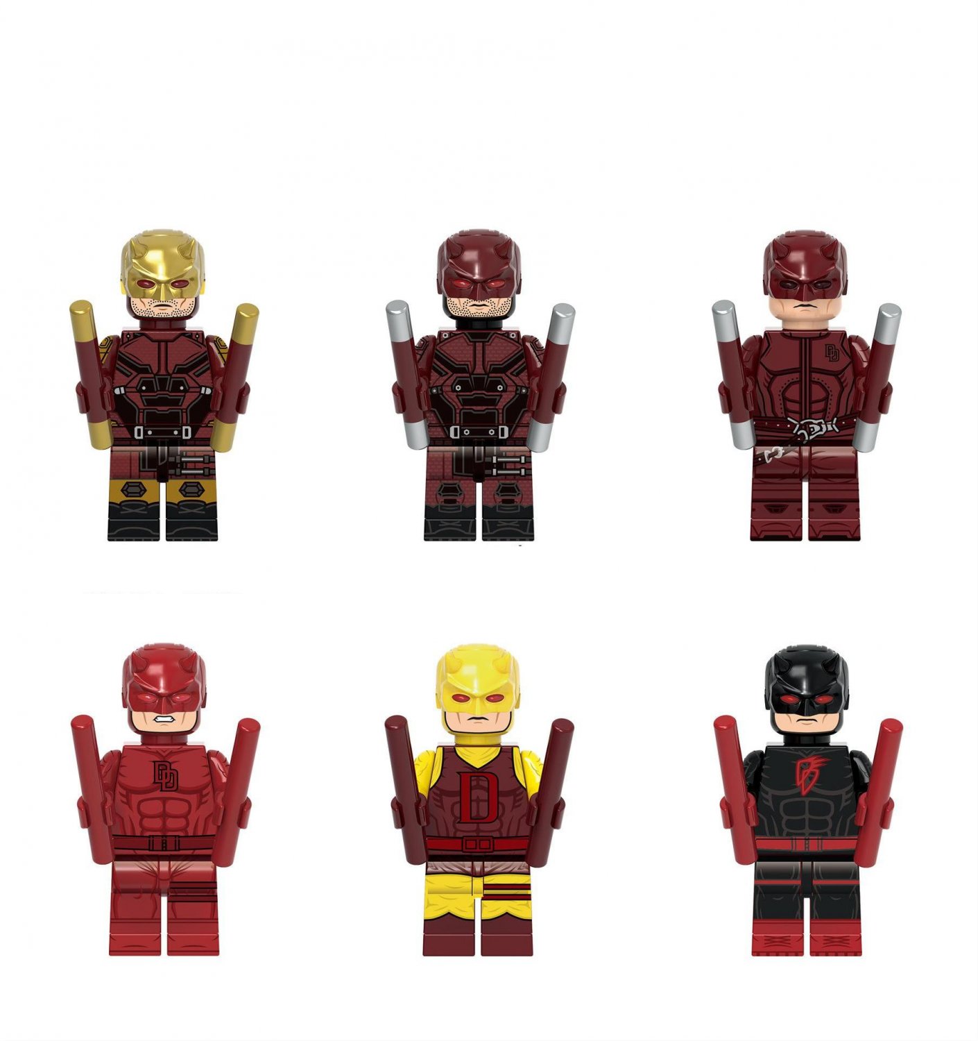 Daredevil Defenders Daredevil Comic Daredevil Minifigures Lego ...