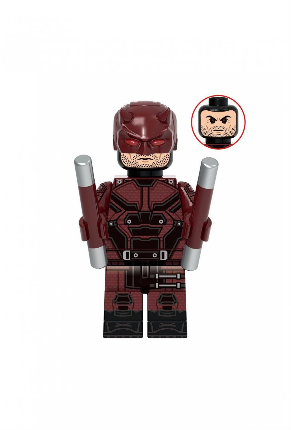 Charlie Daredevil Minifigures Lego Compatible Super Heroes Minifigure