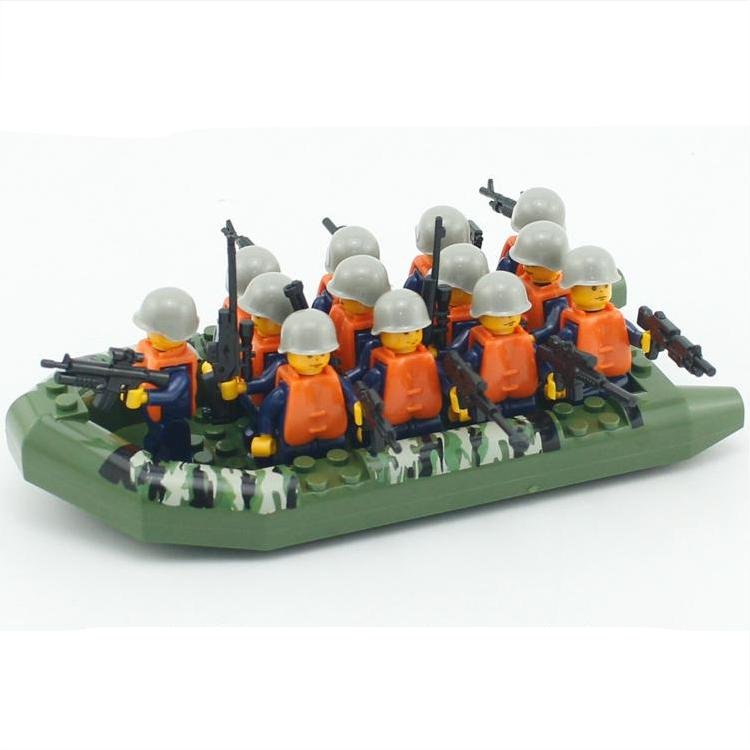 Freighter seafarer Battle Pirate Minifigures Lego Compatible Freighter ...